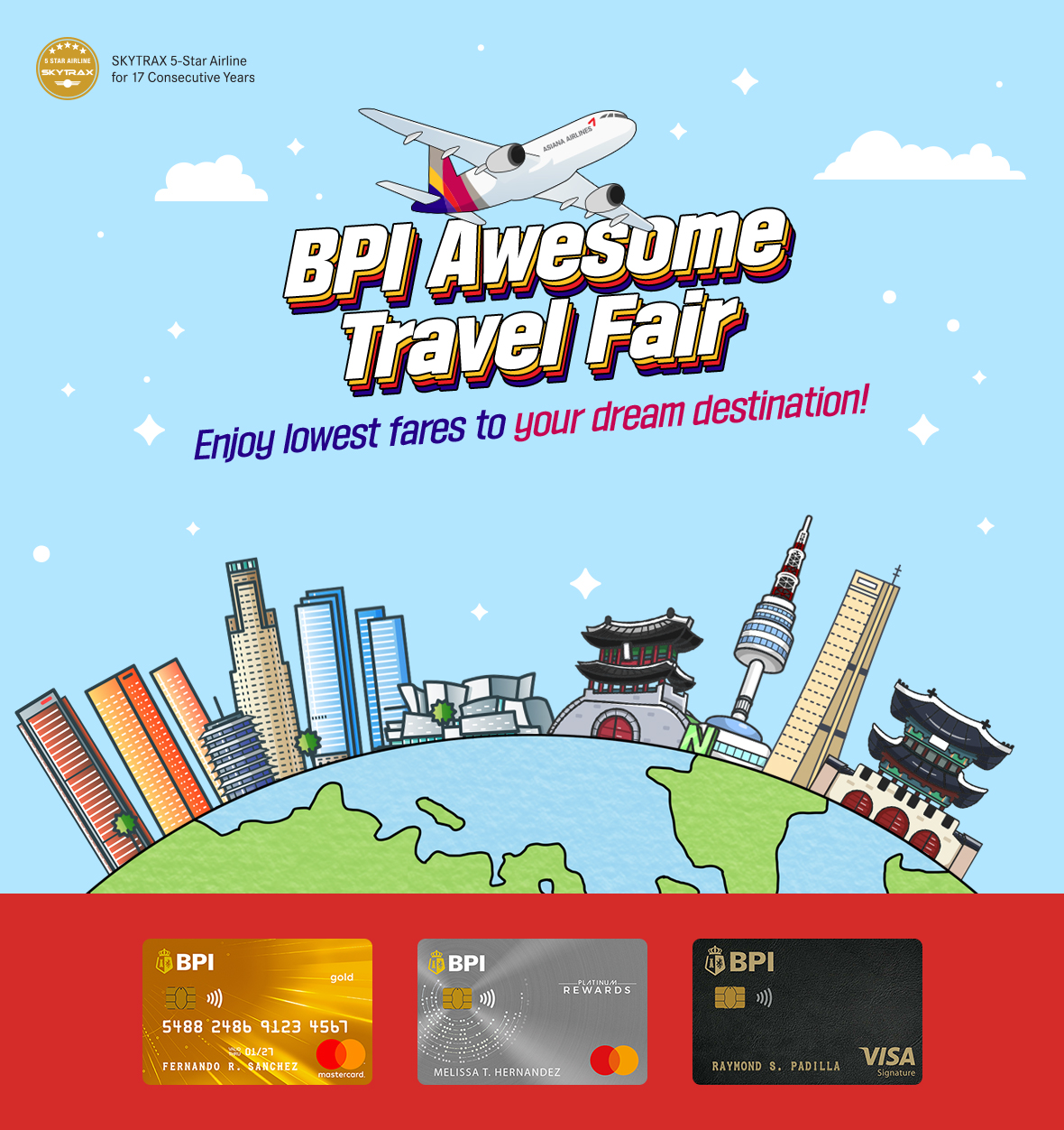 BPI Awesome Travel Fair (Fare Discount)│ASIANA AIRLINES